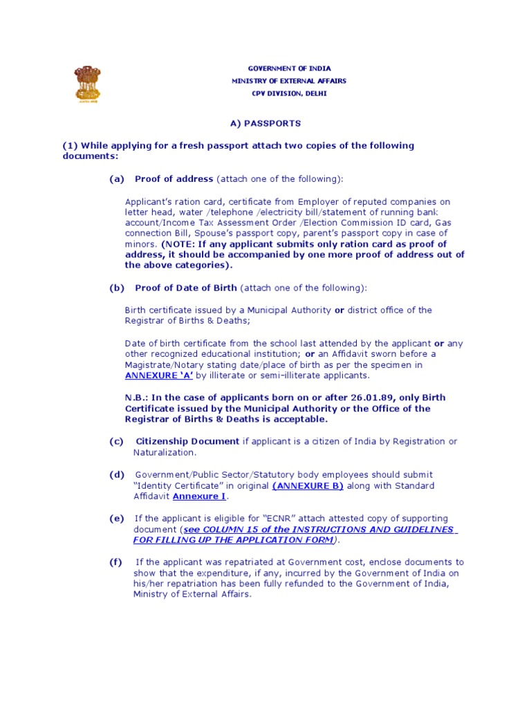 Annexure A': See Column 15 of The Instructions and Guidelines For ...