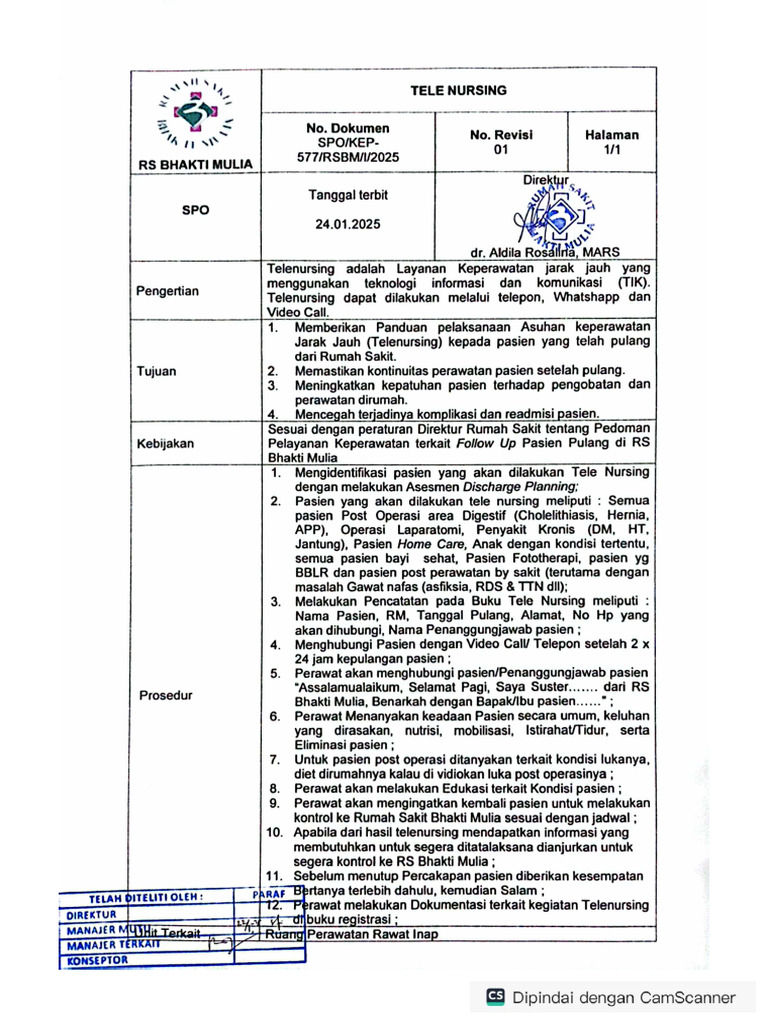 SPO TeleNursing | PDF