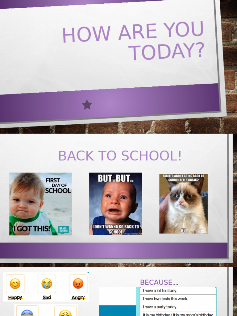 How Are You Today | PDF