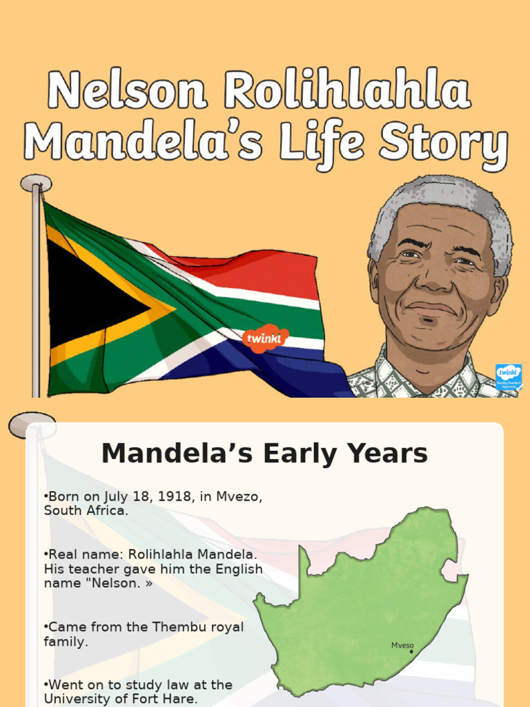 Nelson Mandela PPT Intro | PDF | Nelson Mandela | African National Congress