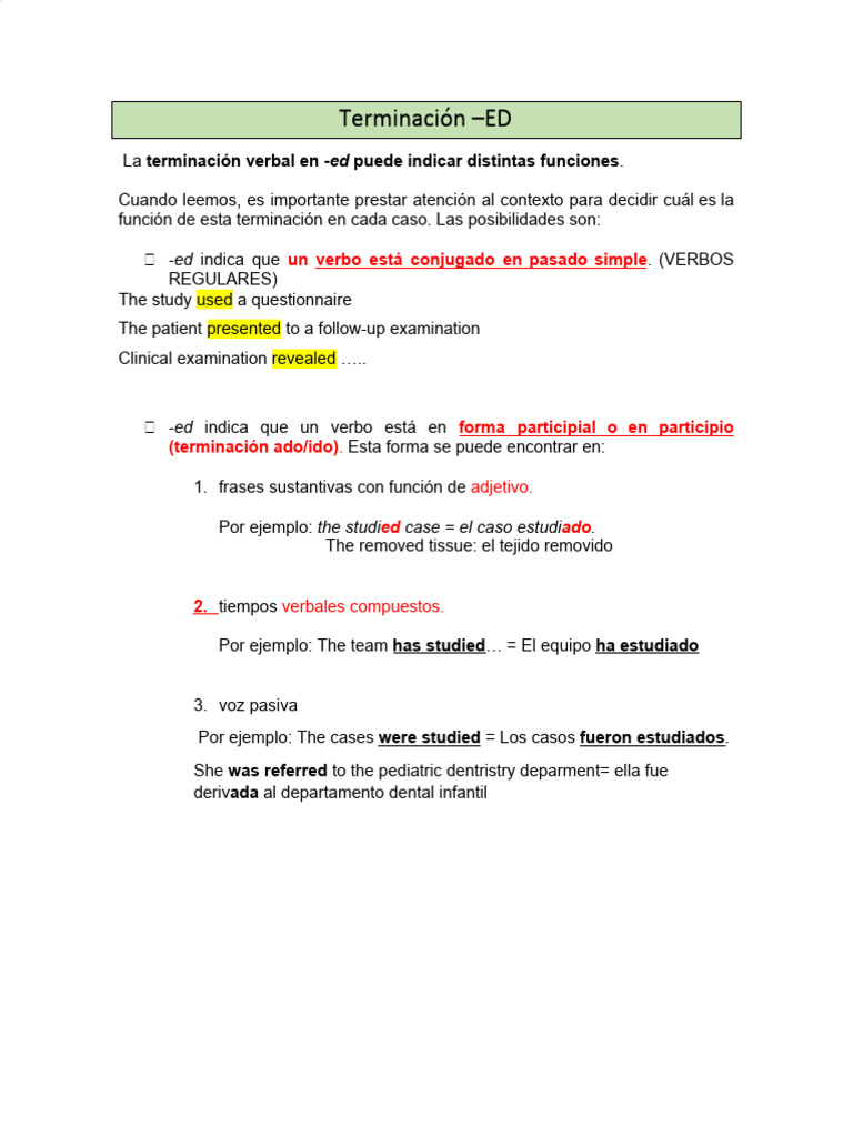 Terminación Ed | PDF