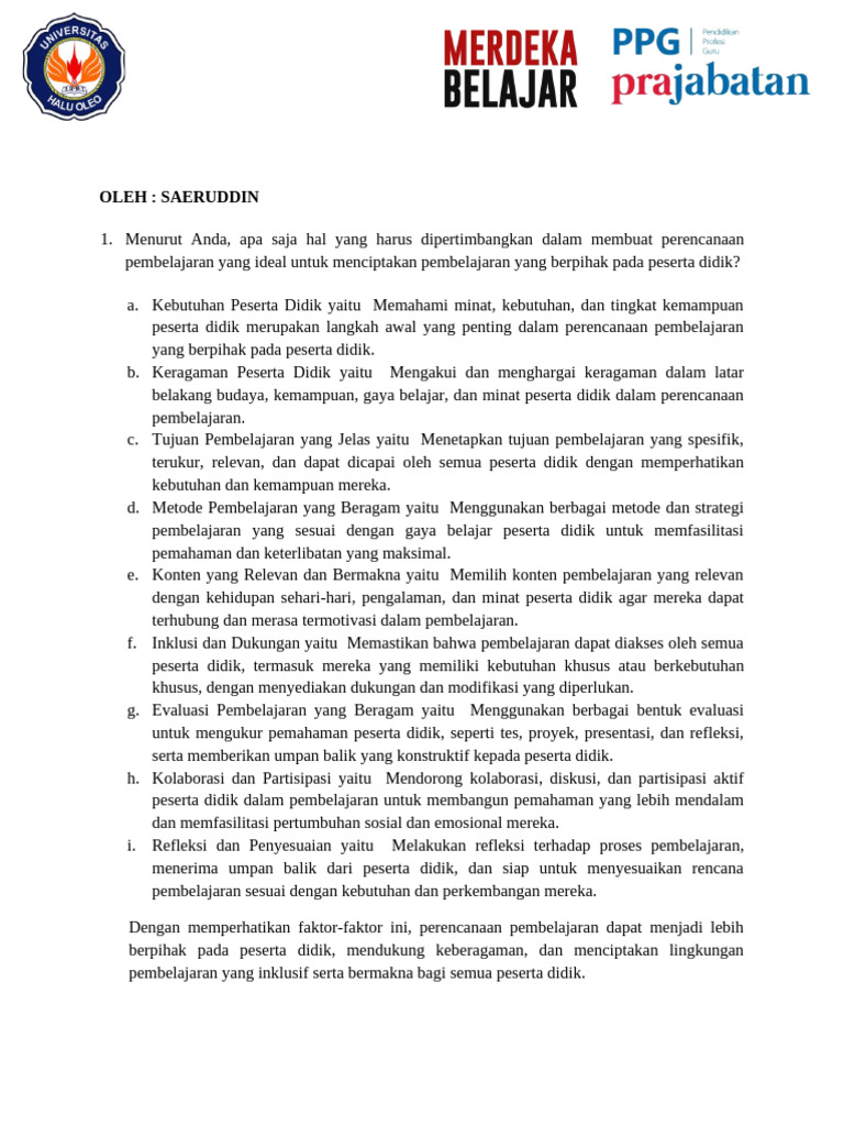 Elaborasi Konsep Topik 2 | PDF