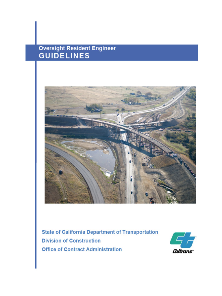 Resident Engineer Guidelines | PDF | Employment | Quality Assurance
