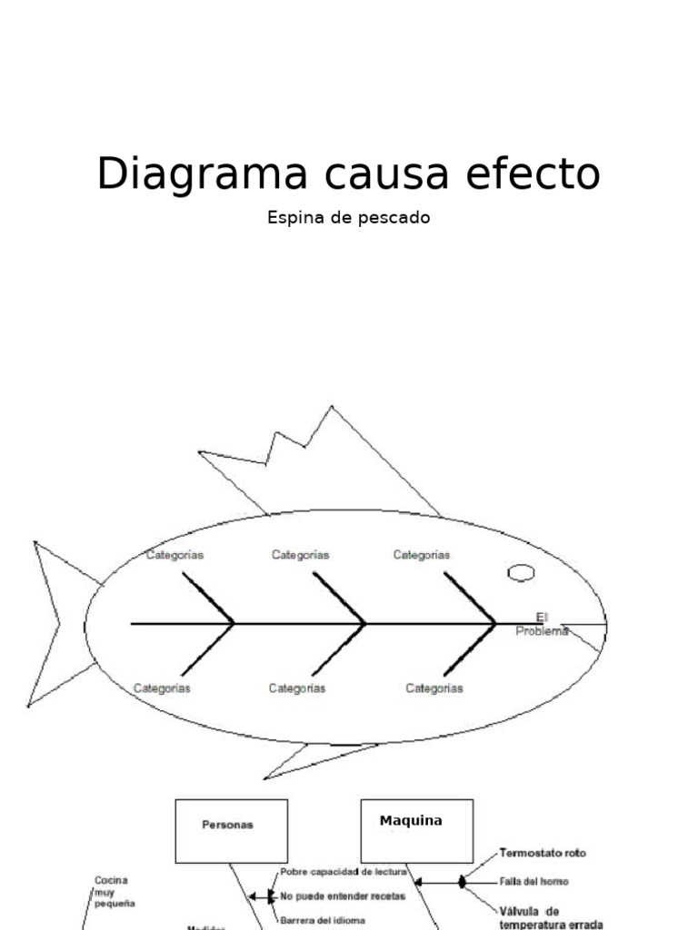 Diagrama Causa Efecto Induccion | PDF