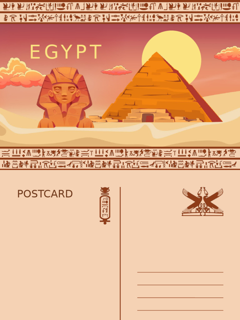 Vintage Egypt Postcard Collection | PDF
