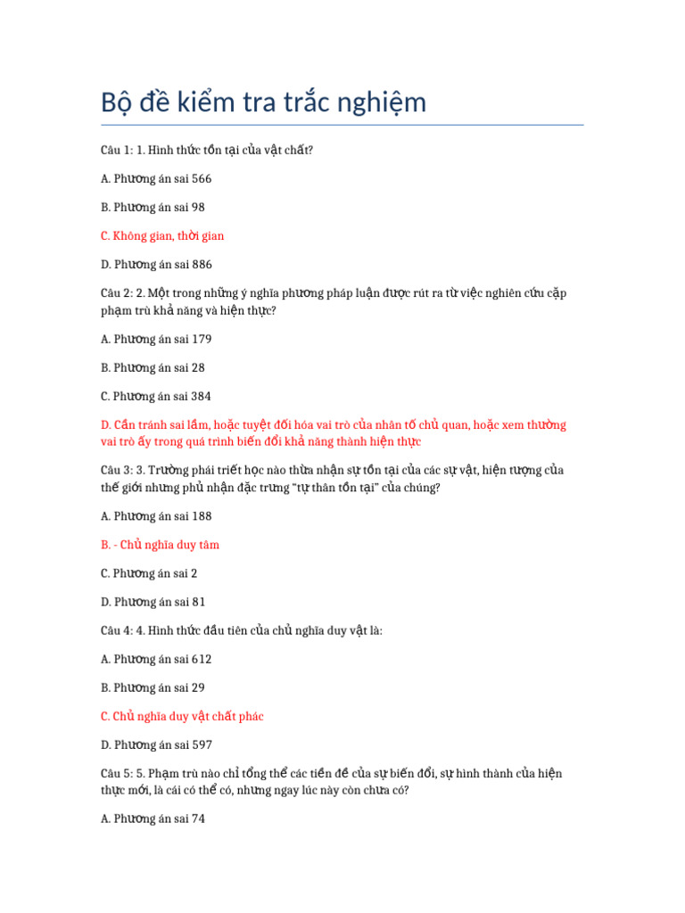 Bo de Kiem Tra ABCD | PDF