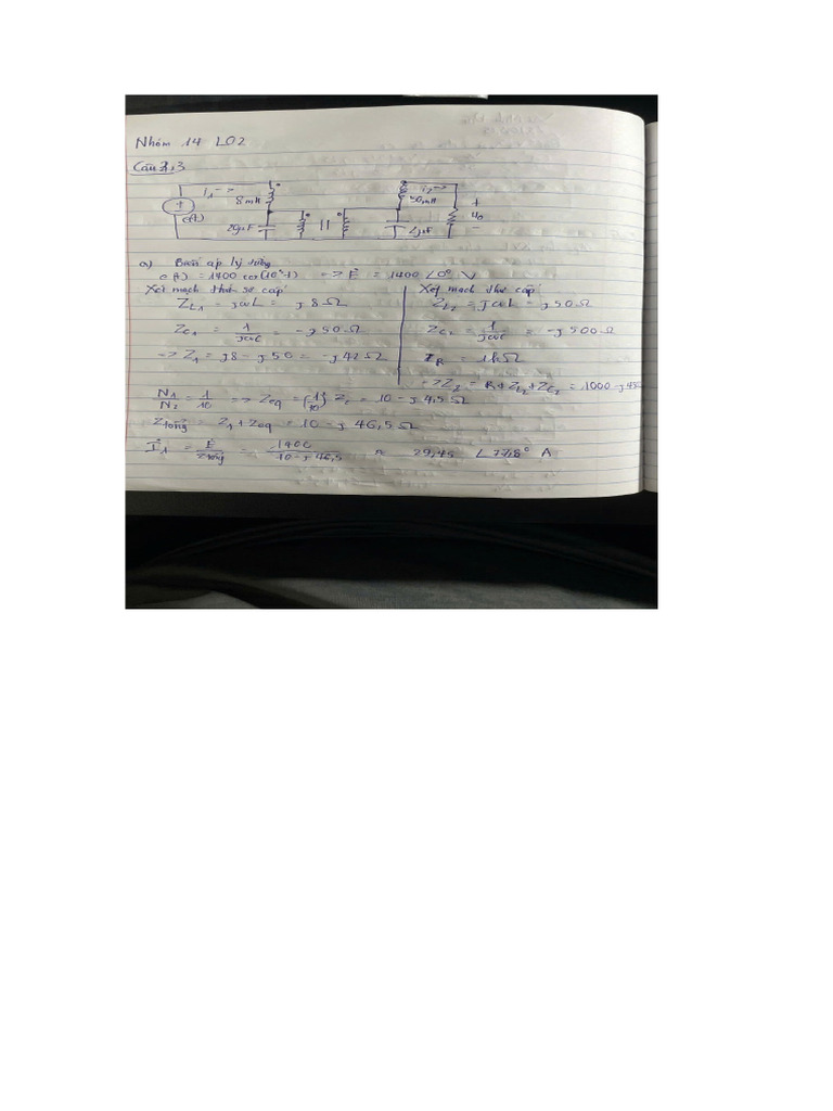 BTL Câu 3.3, 3.4 | PDF