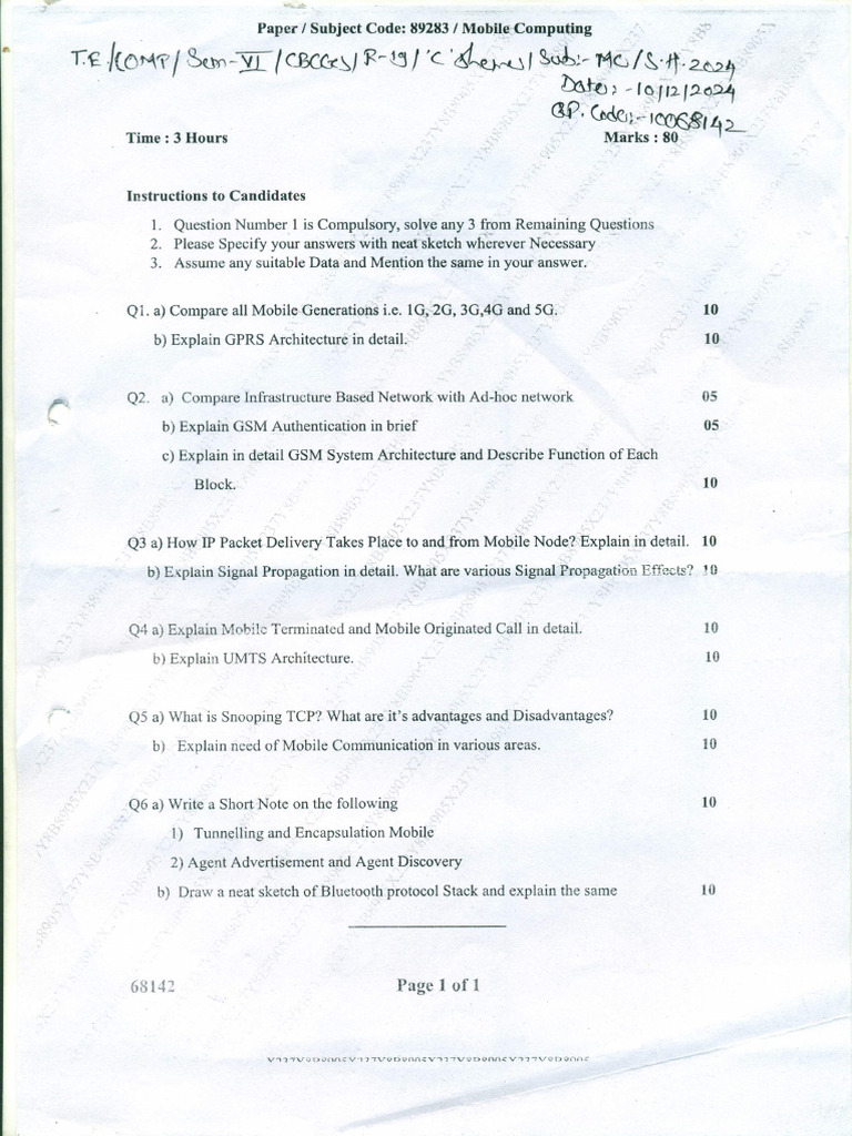 Mobile Computing0001 | PDF