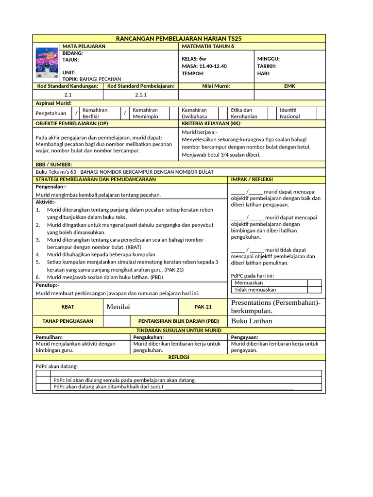 M9 MT TH6W - 24.4.25 Khamis | PDF
