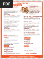 Potbelly PDF Menu | PDF | Salad | Bacon