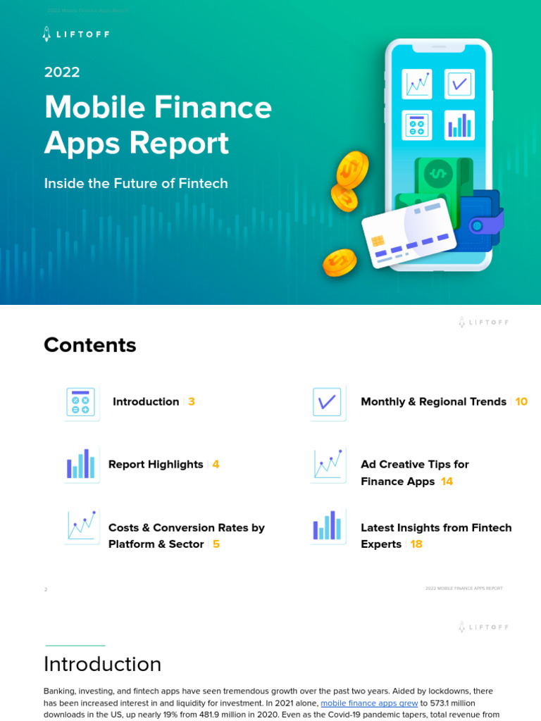 2022 Mobile Finance Apps Insights | PDF | Mobile App | Android ...