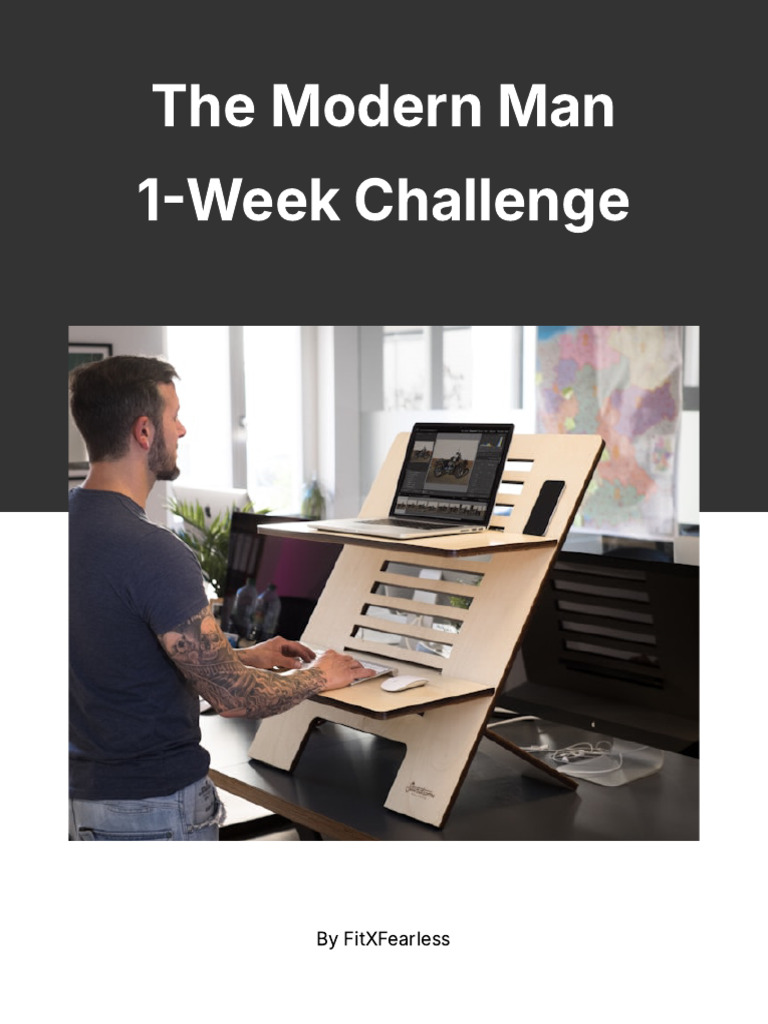 The Modern Man 1-Week Challenge | PDF | Physical Fitness