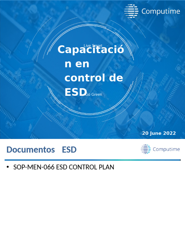 ESD MEX | PDF | Descarga electrostática | Electricidad