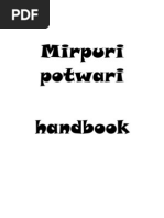 Pothwari Language | PDF | Language Varieties And Styles | Punjab