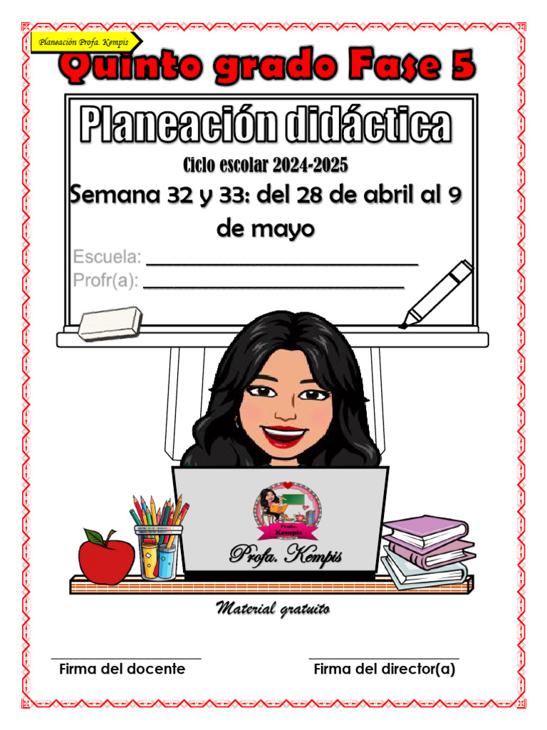 5° S32 y 33 Planeación Profa Kempis | PDF | Biodiversidad | México