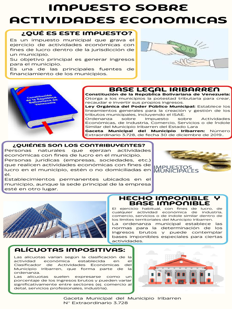 Impuesto a la Actividad economica. | PDF | Impuestos | Economias