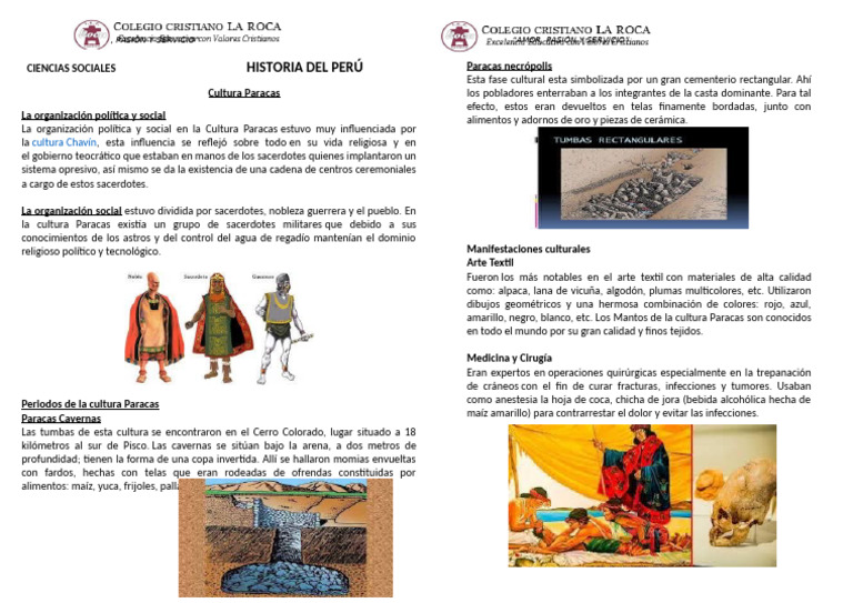 2° Cultura Paracas | PDF