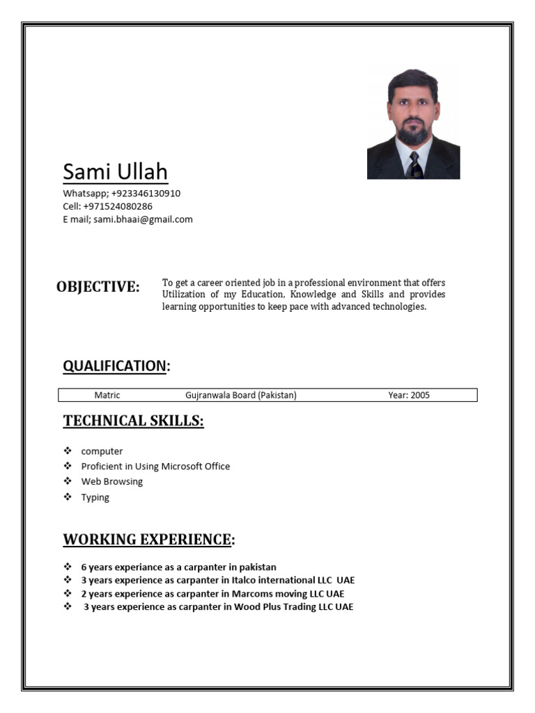 sam cv | PDF