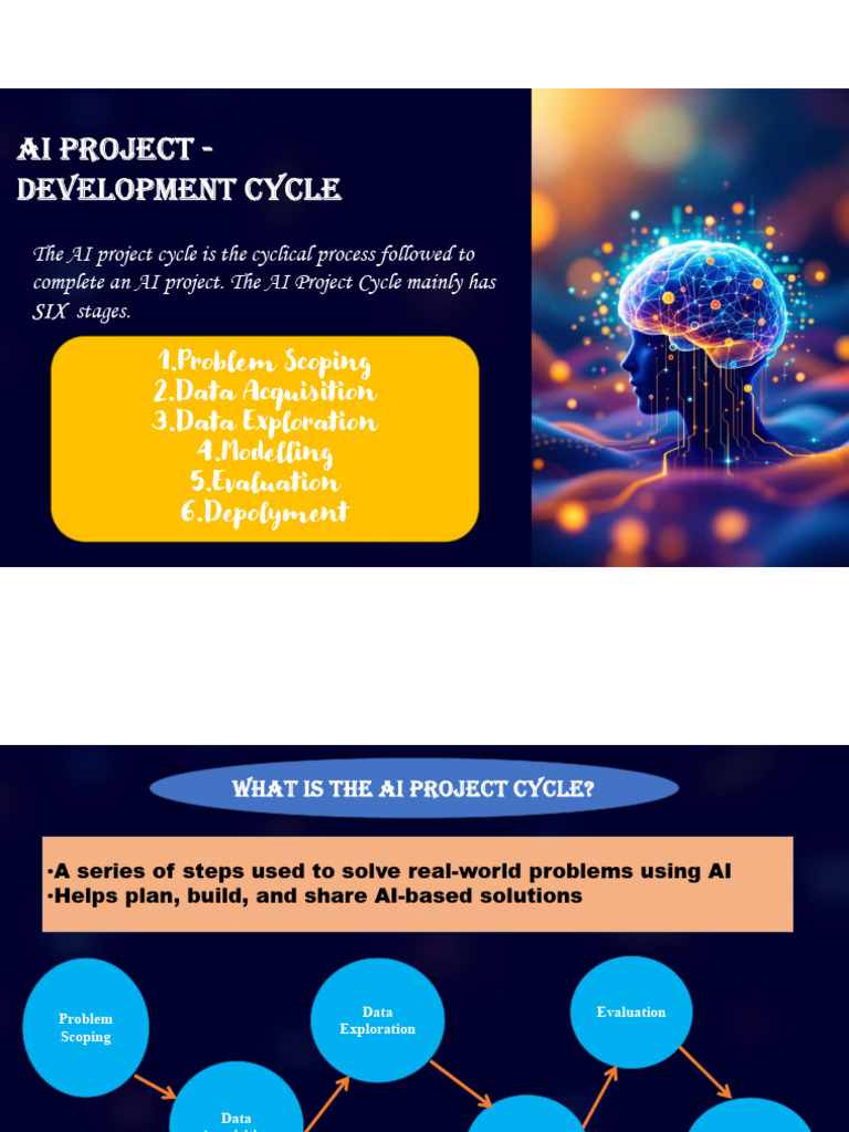 AI-Project Cycle - Stages&Problem Scoping | PDF | Artificial Intelligence | Intelligence (AI ...