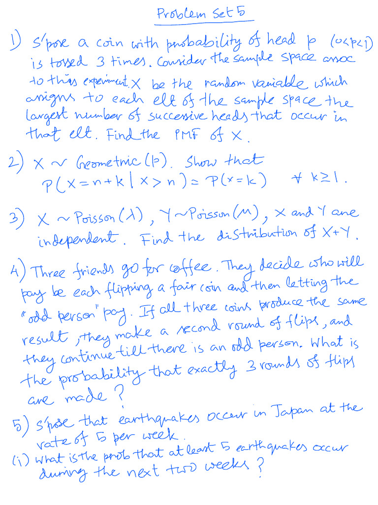 Problems 5 | PDF