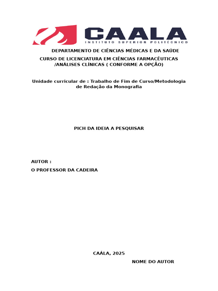 Modelo de PICH | PDF