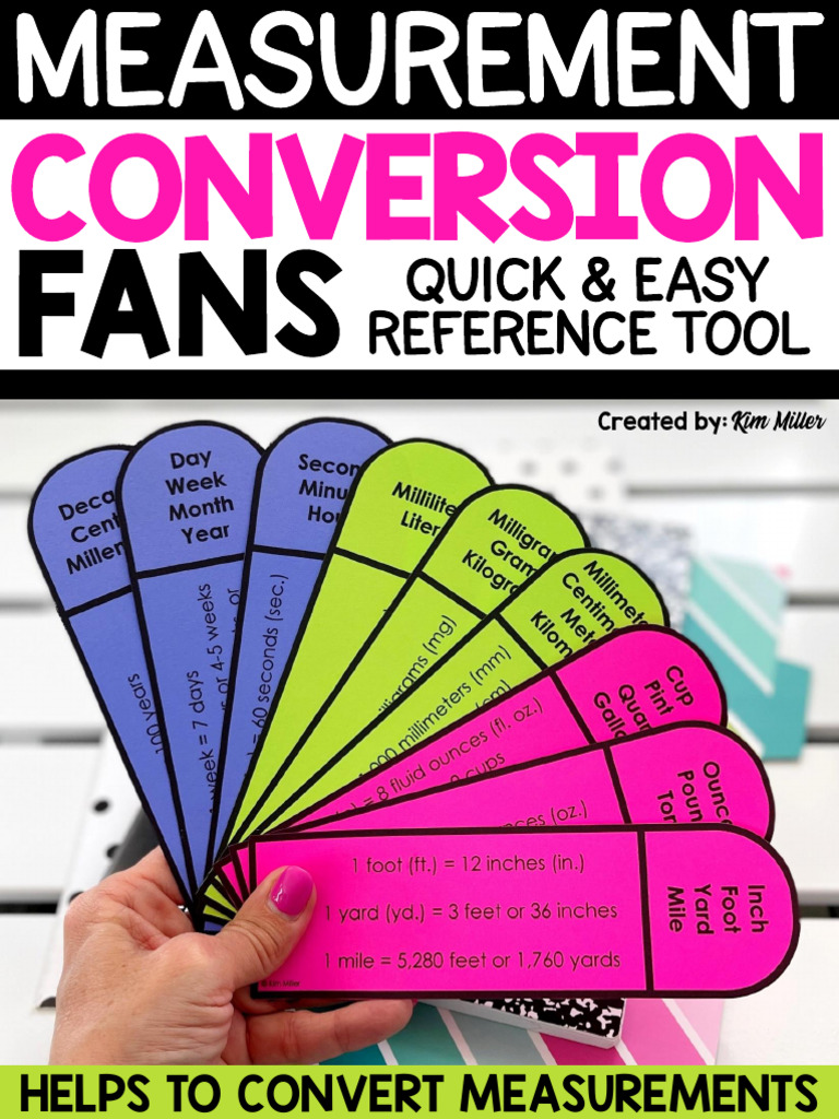 Measurement Conversion Fans | PDF | Gallon | Litre