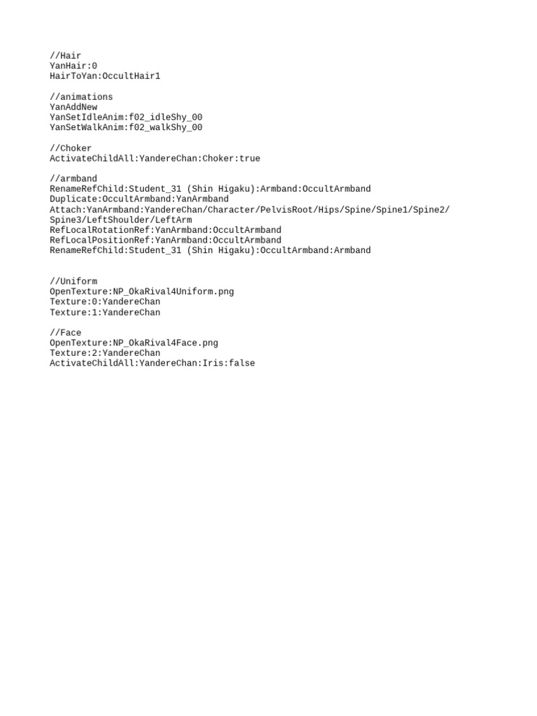 Play As Oka Ruto by Ryuklikesapples! | PDF