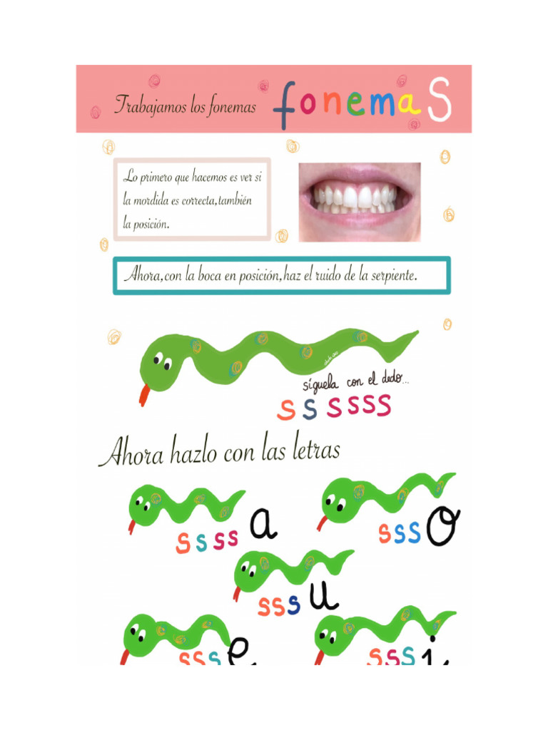 Actividad Fonemas | PDF