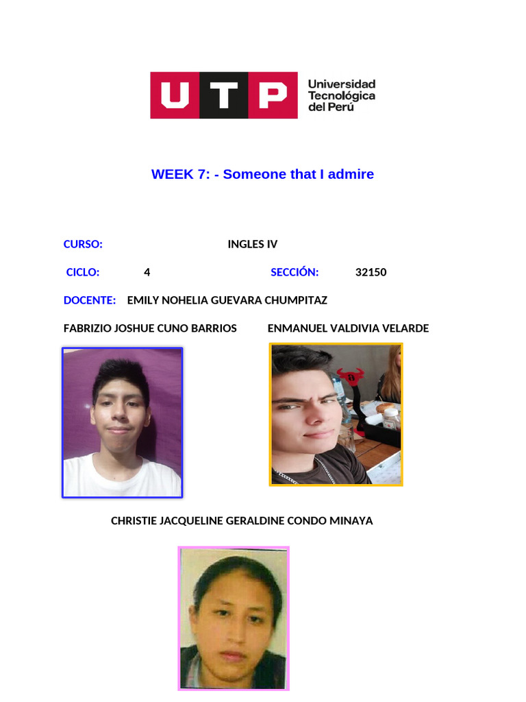 CunoFabrizio, ValdiviaCarlos, CondoChristie Week7 | PDF