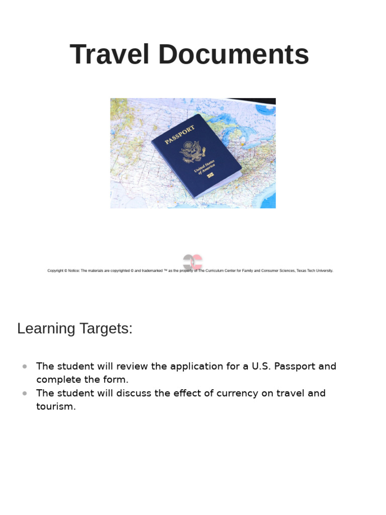Understanding Travel Documents and Currency | PDF | Japanese Yen ...