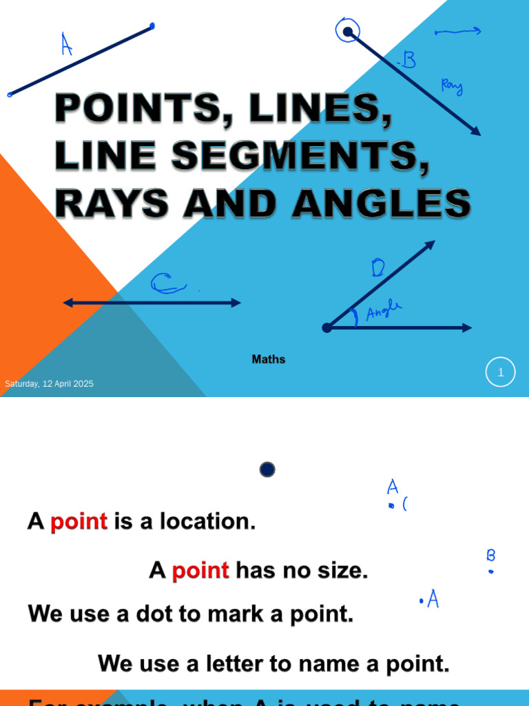Geometry Basics: Points, Lines, and Angles | PDF