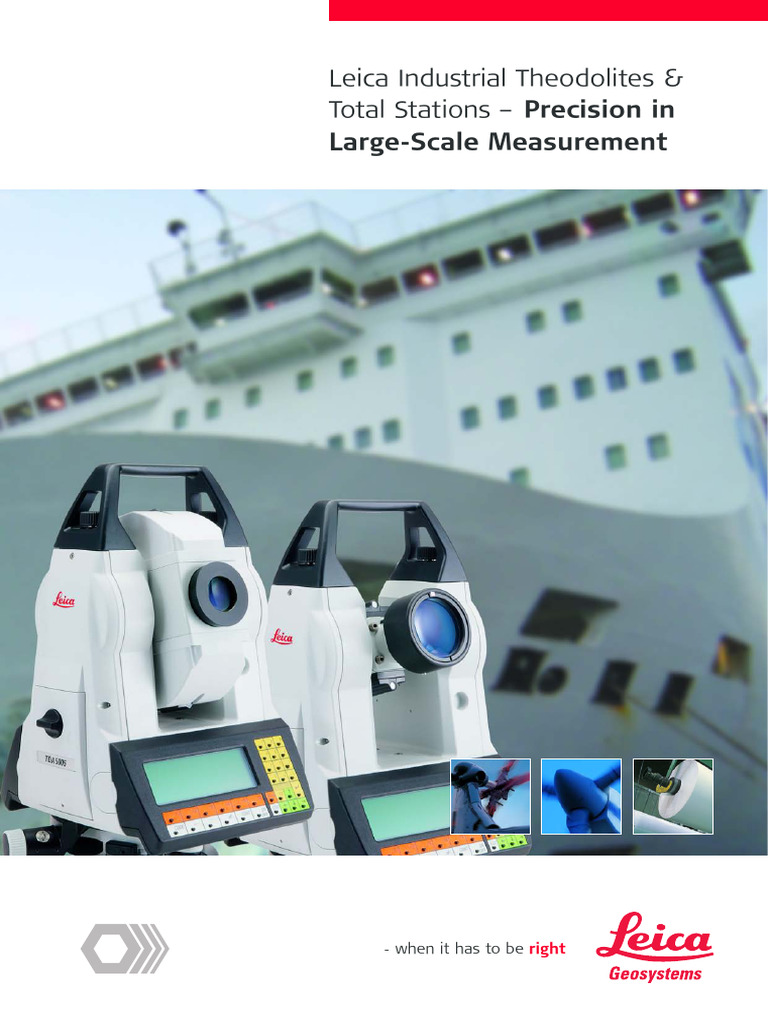 LEICA Industrial Theodolites & Total Stations Brochure - en | PDF