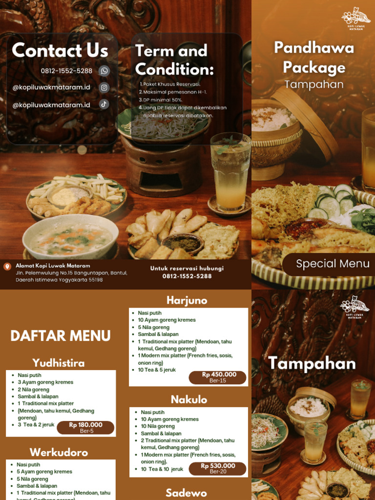 Menu: Nila Goreng & Sosis Platter | PDF | Indonesian Cuisine | East ...