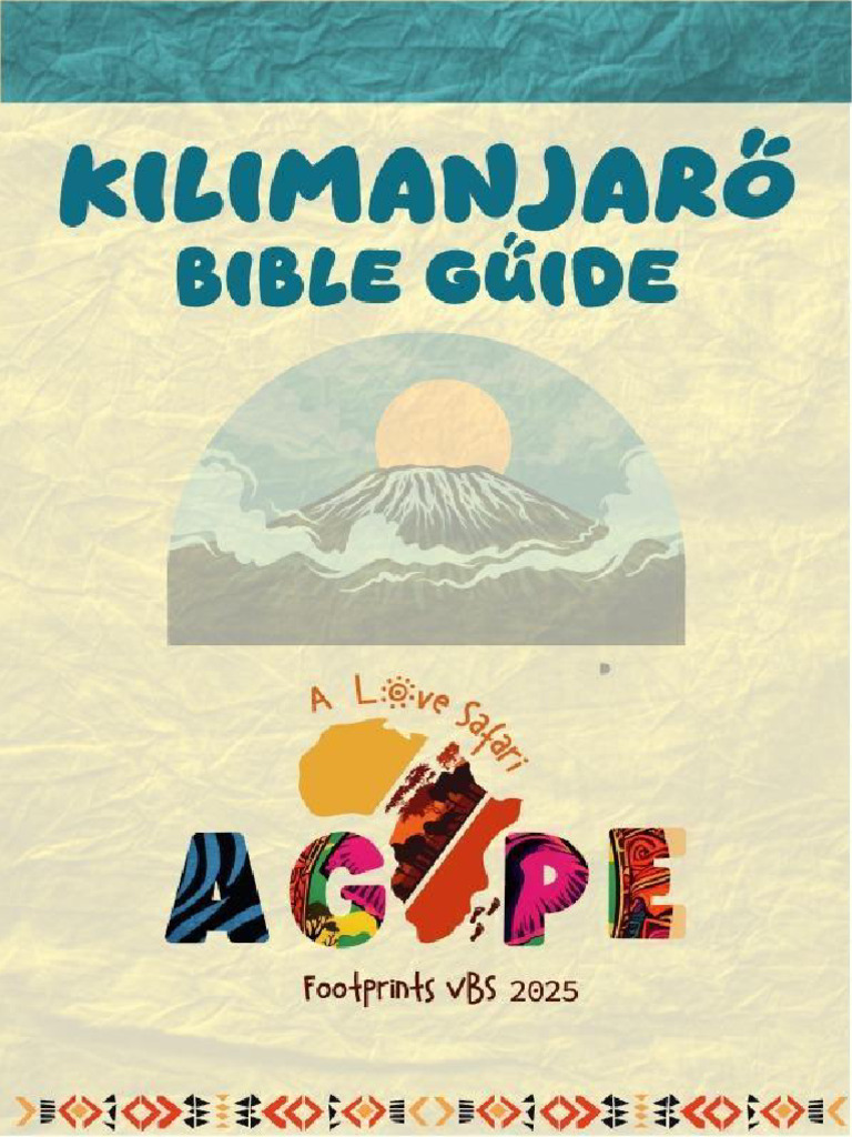 Kilimanjaro Bible Guide Final 2.098 | PDF | Ten Commandments | Love