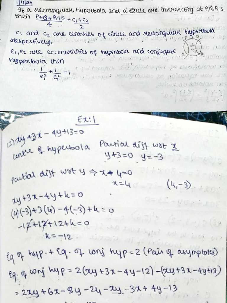 Math Hyperbola Ex 1 Rounded Sums | PDF