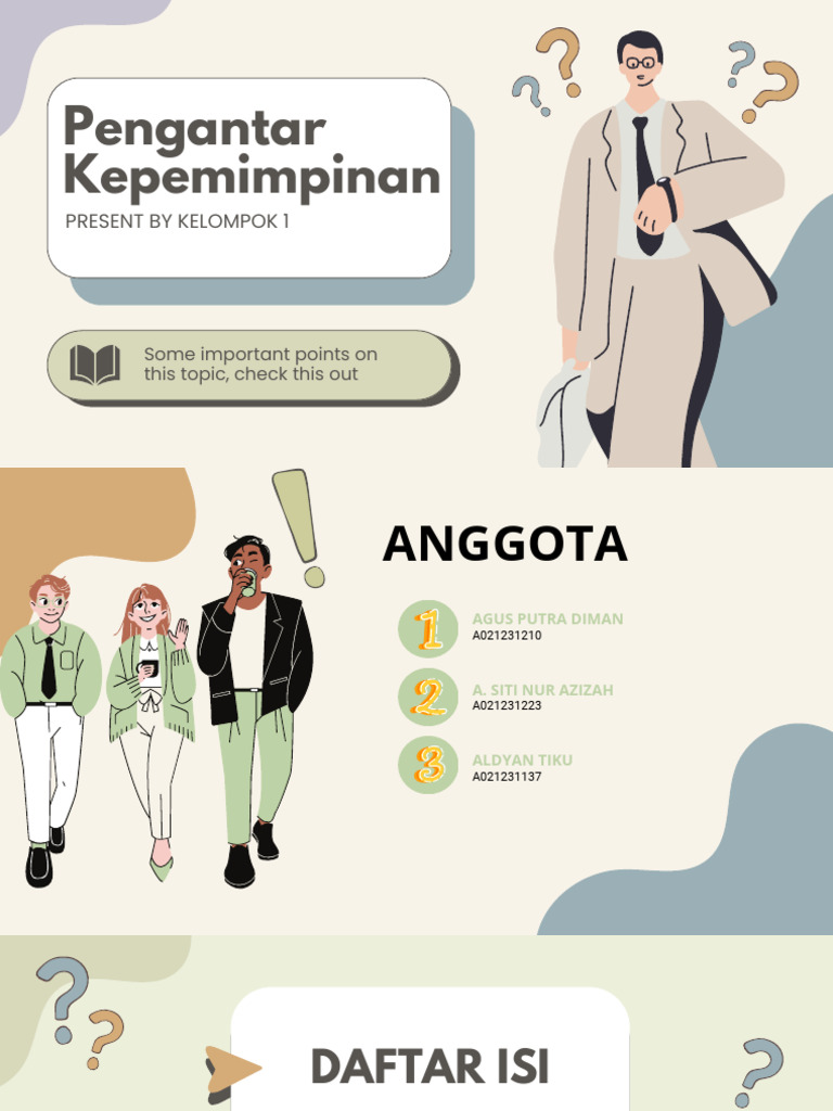 KLP 1-Bab1kepemimpinan | PDF