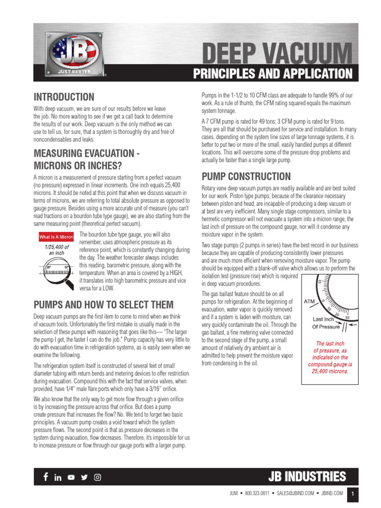 Understanding Deep Vacuum Measurement | PDF | Vacuum | Pressure Measurement