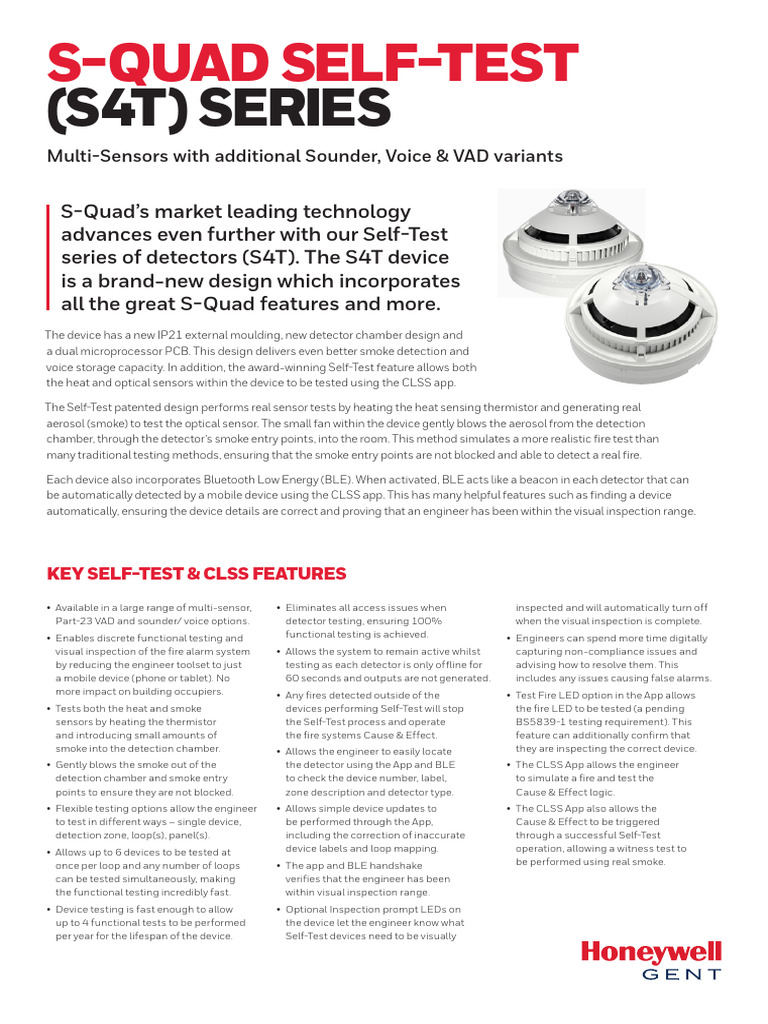GENT Self-Test Datasheet Oct23 | PDF | Computer Engineering | Equipment