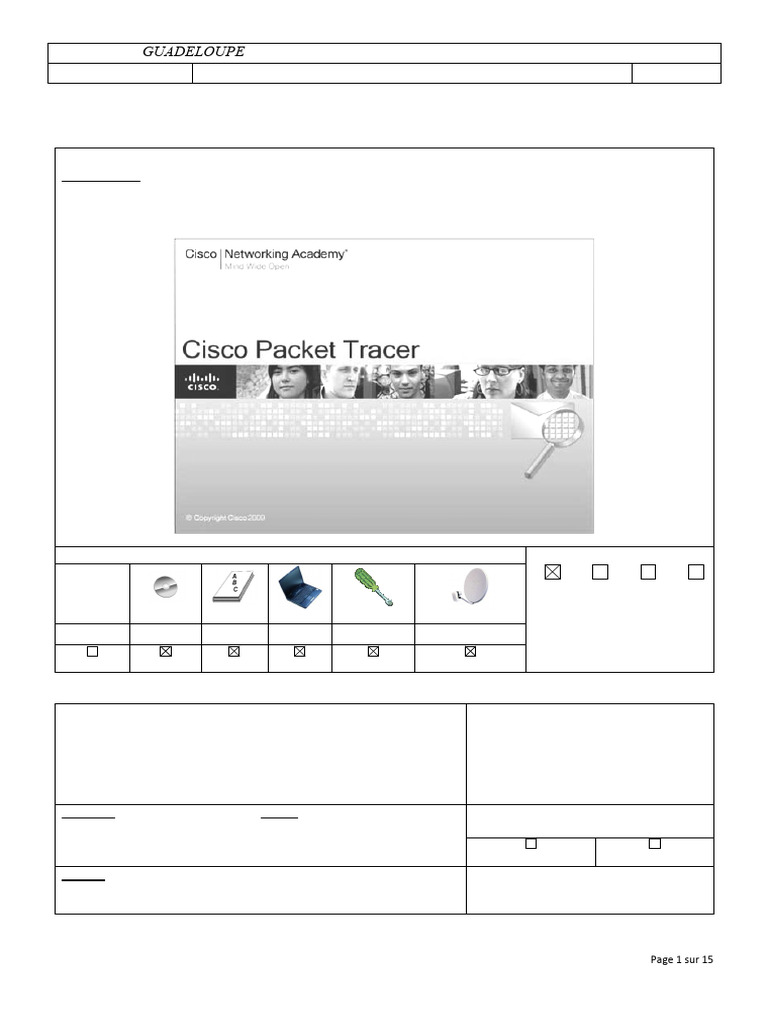 TP Cisco Packet Tracer 2SN OK | PDF | Routage | Adresse IP