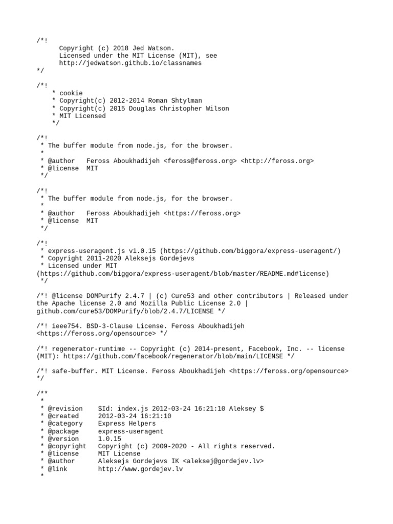 Apps1 0.Js - License | PDF
