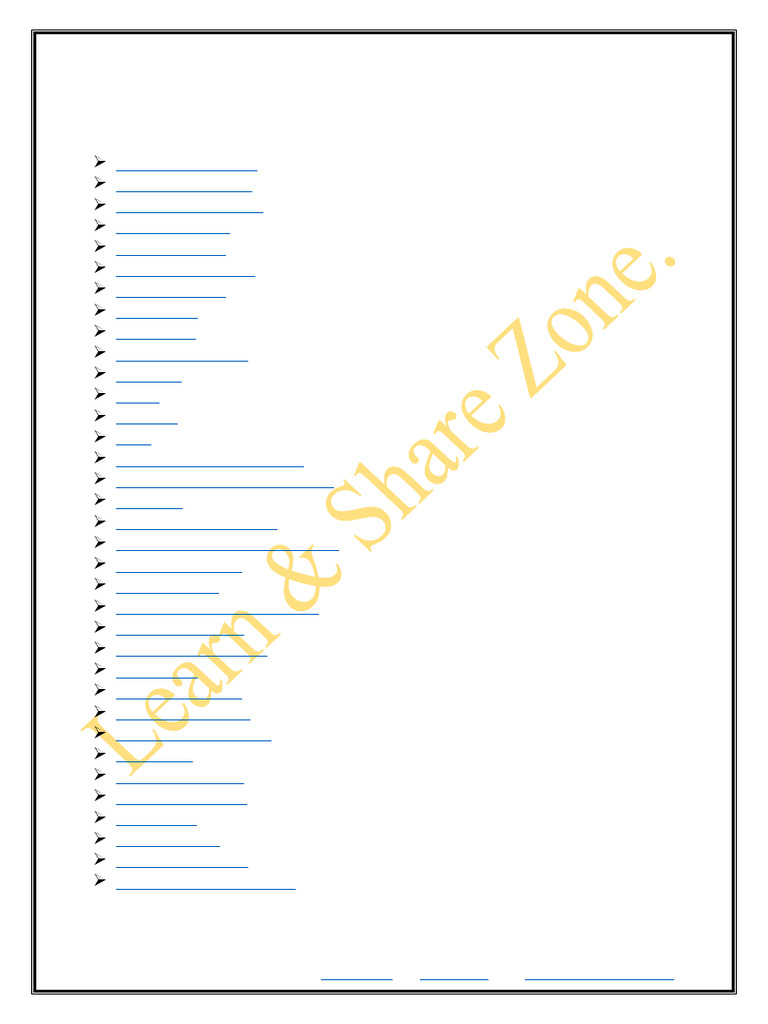 Comprehensive Aptitude Topics List | PDF