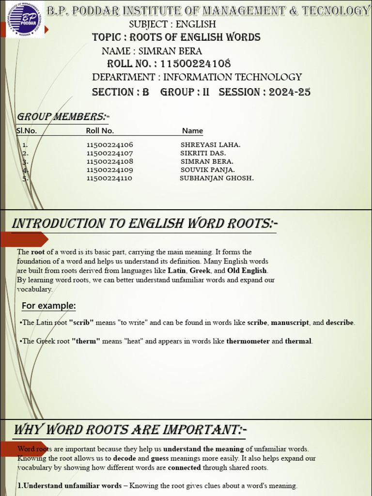 English | PDF | Word | English Language