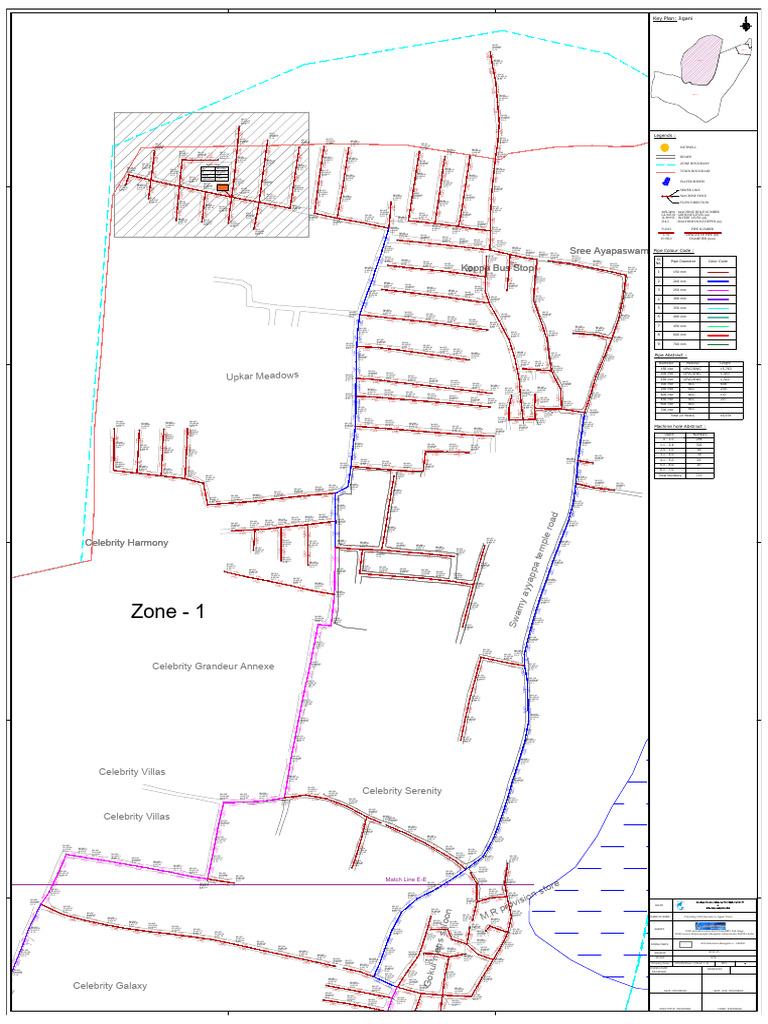 Jigani Zone-1 (Sheet 1-2) | PDF