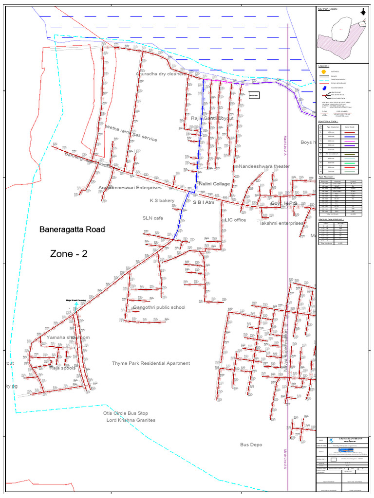 Jigani Zone-2 (Sheet 1-6) | PDF