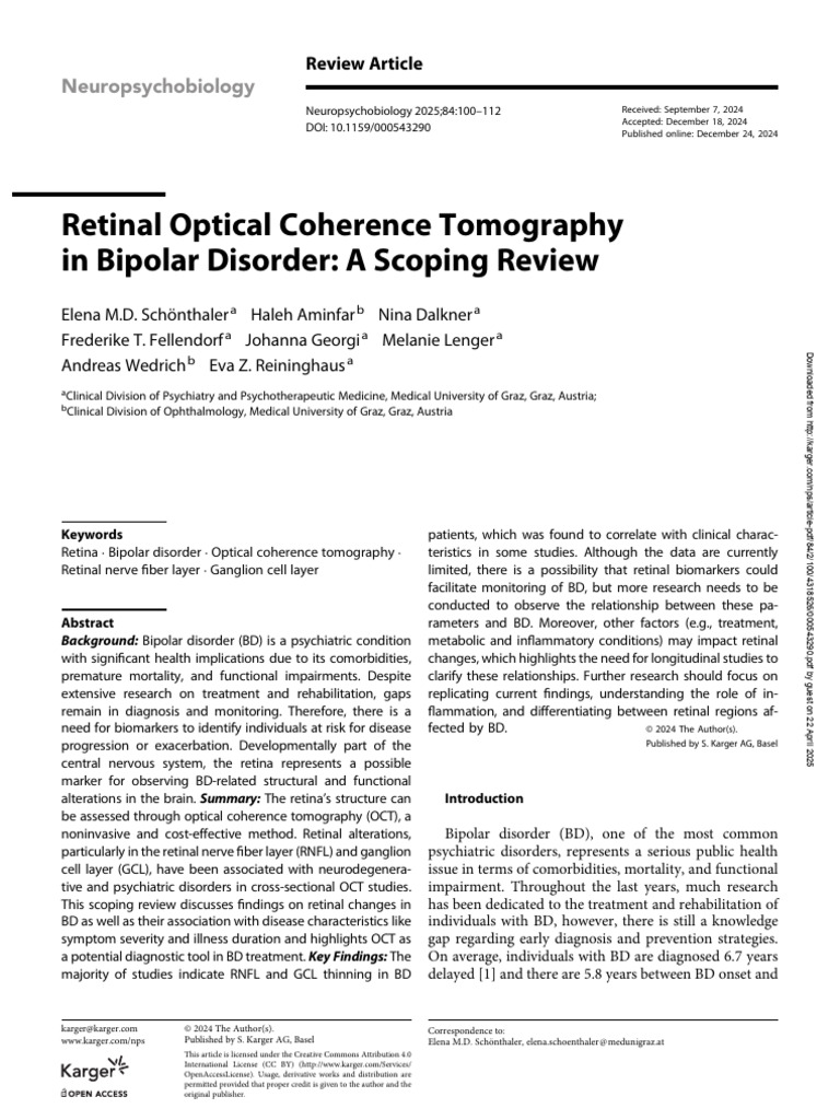 Retinal Optical Coherence Tomography Meta-Analisis | PDF | Retina | Perception