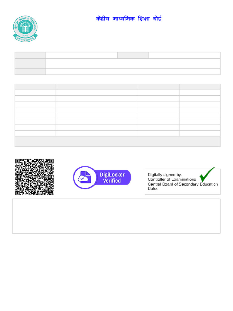 In Gov cbse-HSCER-57498212013 | PDF