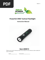 Techlite Lumen Master 200 Lumens Flashlight | PDF | Flashlight | Radio
