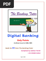 CAIIB IT Digital Banking Study Notes | PDF | Databases | Information ...