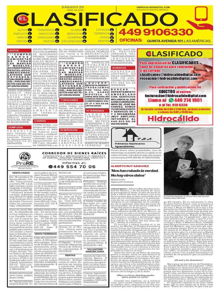 Hi - 20250426 Clasif | PDF