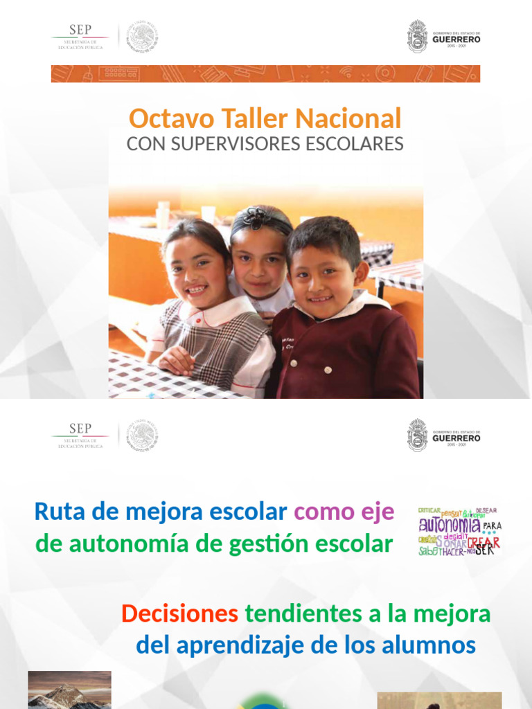Taller sobre Autonomía y Decisiones Escolares | PDF | Escuelas